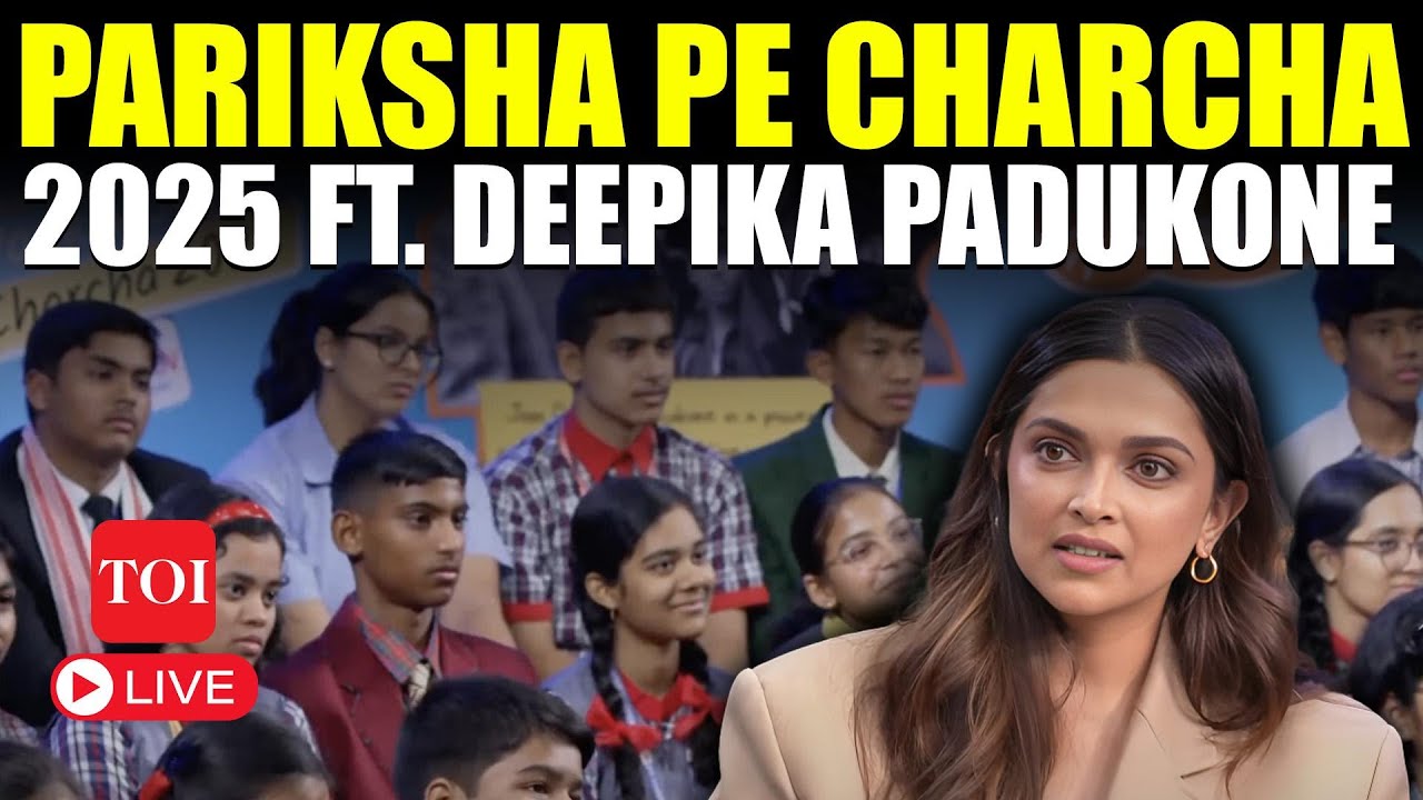 Pariksha Pe Charcha LIVE | Deepika Padukone Interacts With Students ...