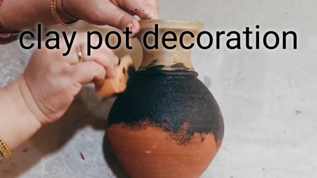 Amazing Home Decor Idea Using Matka(Clay Pot)/How To Recycle Clay Water ...
