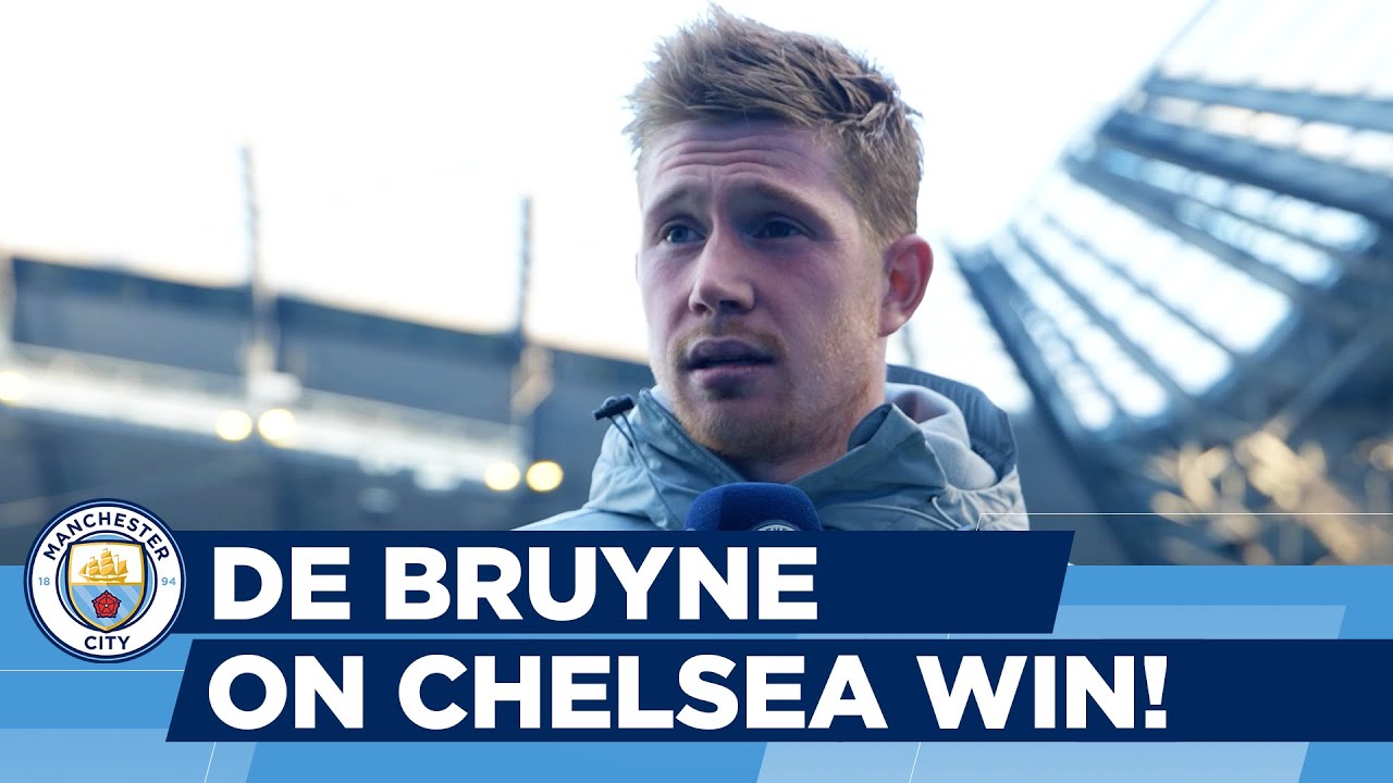 KDB ON HIS CHELSEA GOAL | KEVIN DE BRUYNE INTERVIEW | City 1-0 Chelsea ...