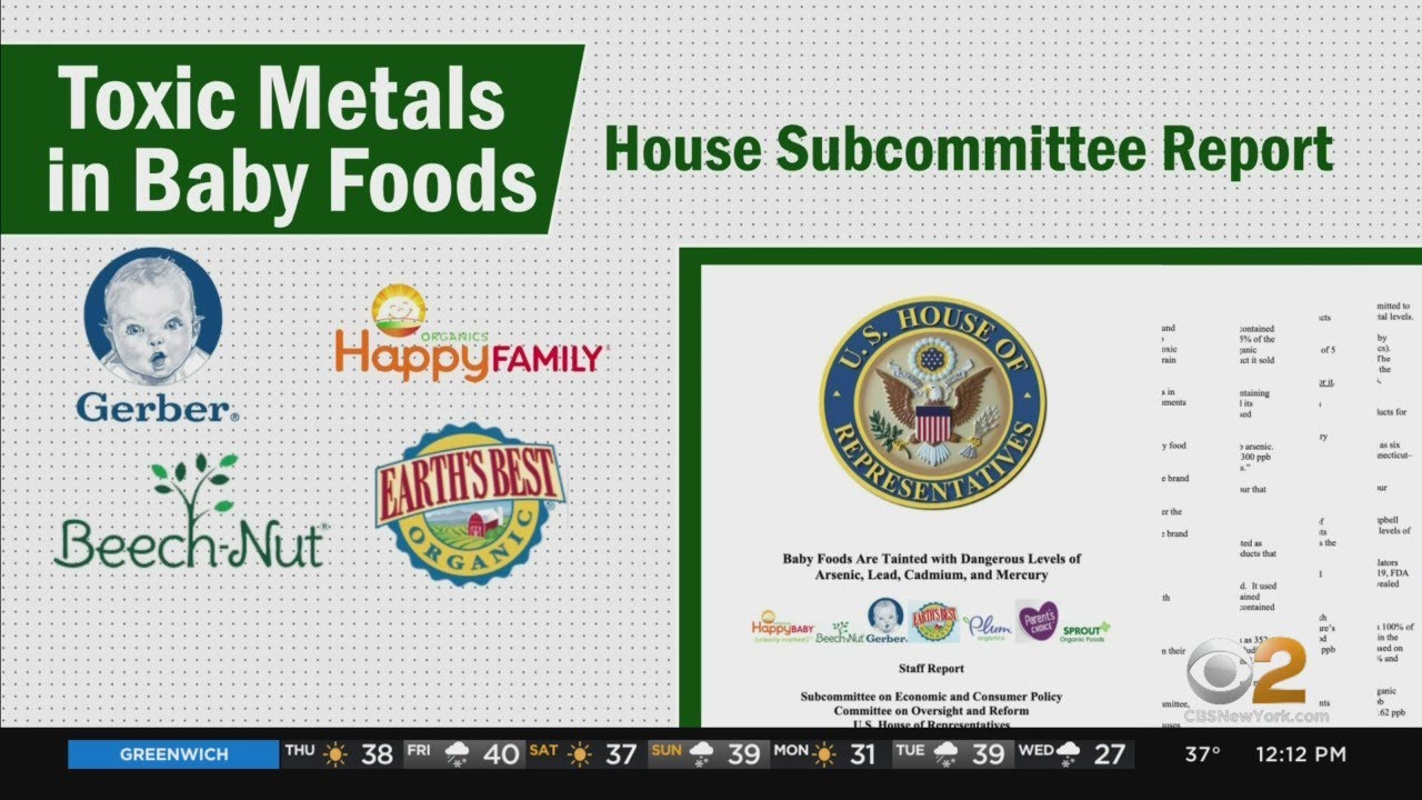 Report Finds Some Baby Foods May Contain Toxic Metals - YouTube