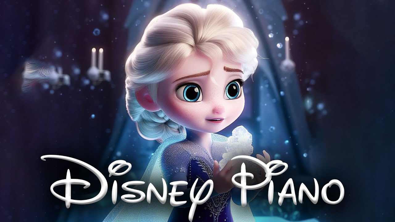 Studio Disney Frozen Classic Music 🎹 Disney Piano For Relax Time ️ ...