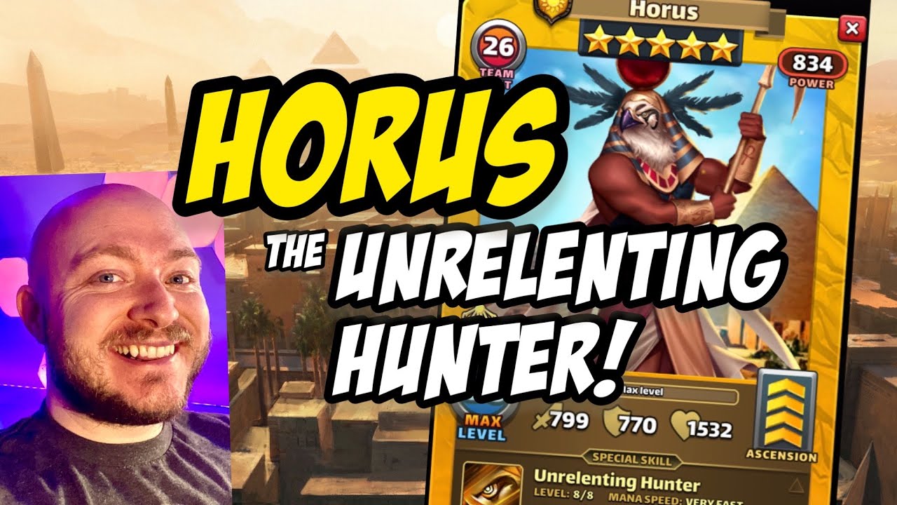 HORUS | Brand New SEASON 5 Legendary Hero just dropped! | Full ...