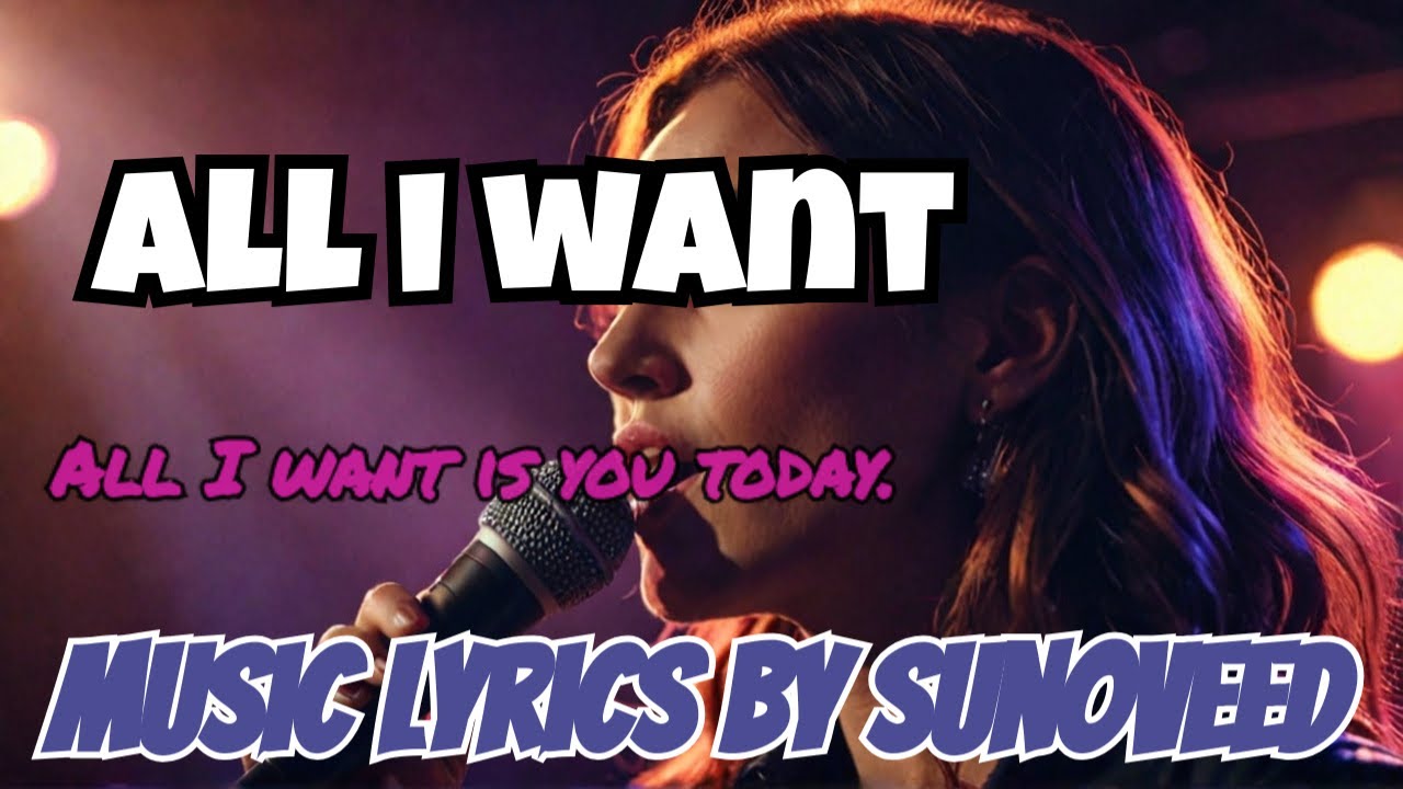 Sunoveed - All I Want (Music Lyrics) #musictravel - YouTube