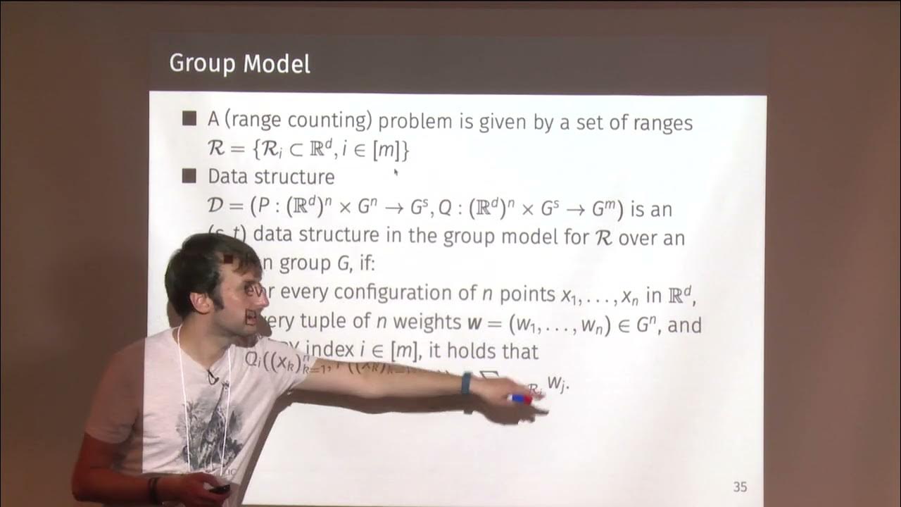 Sasha Golovnev - Tutorial (Part 2) - Arithmetic Data Structure Lower Bounds - YouTube