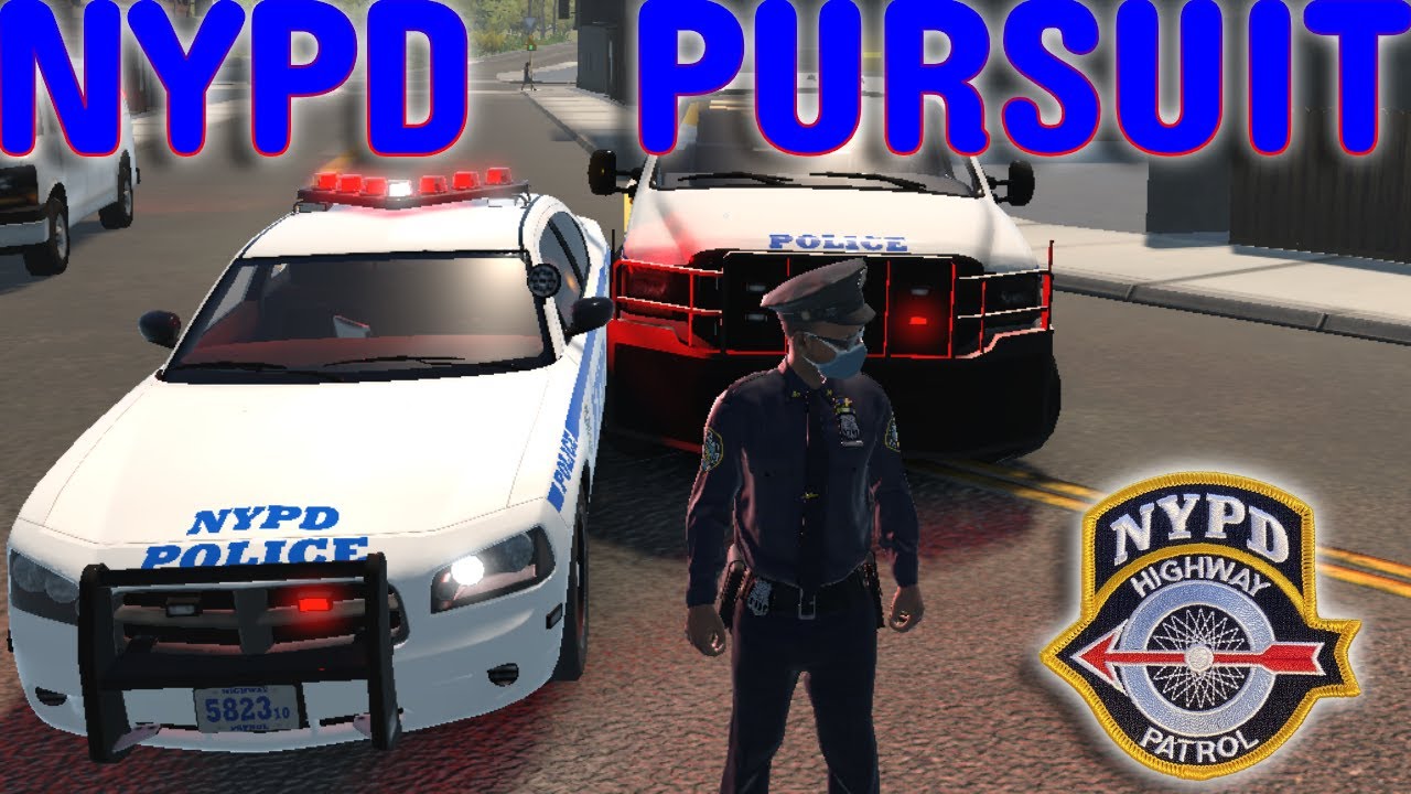 NYPD HIGHWAY PATROL PURSUIT!!! Flashing Lights - YouTube
