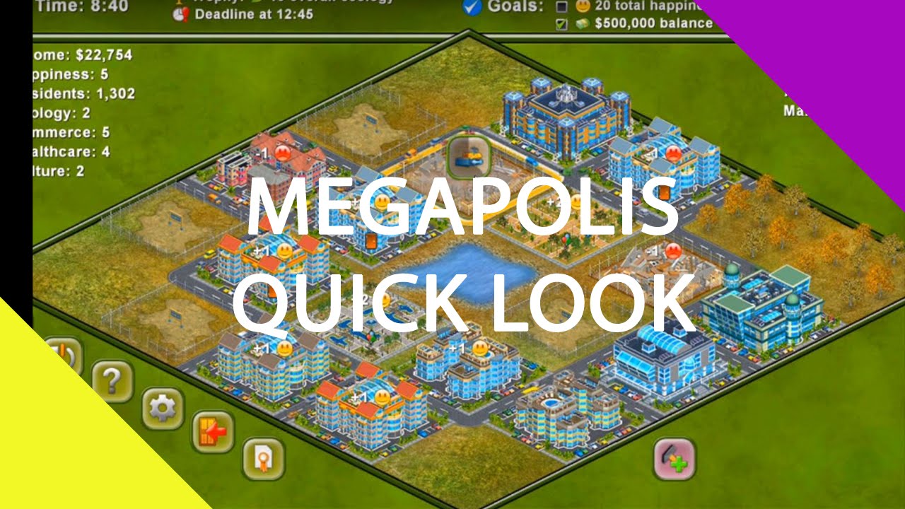 Megapolis : Quick Look / Review - YouTube