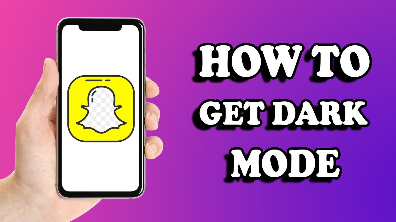 How To Get Dark Mode On Snapchat 2022 YouTube How To Get Dark Mode On Snapchat 2022 YouTube