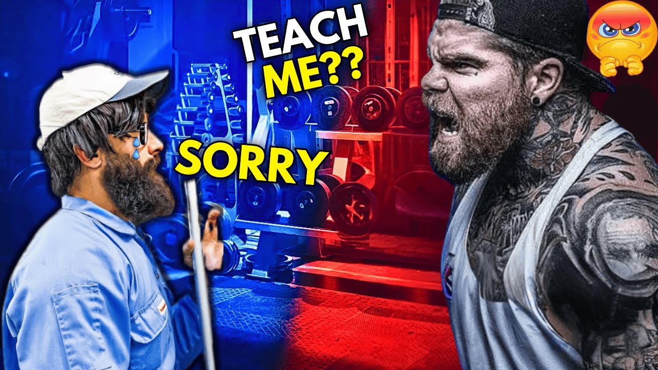 BODYBUILDER VS CLEANER 💪🔥 | Anatoly GYM PRANK (32Kg Mop) #62 - YouTube