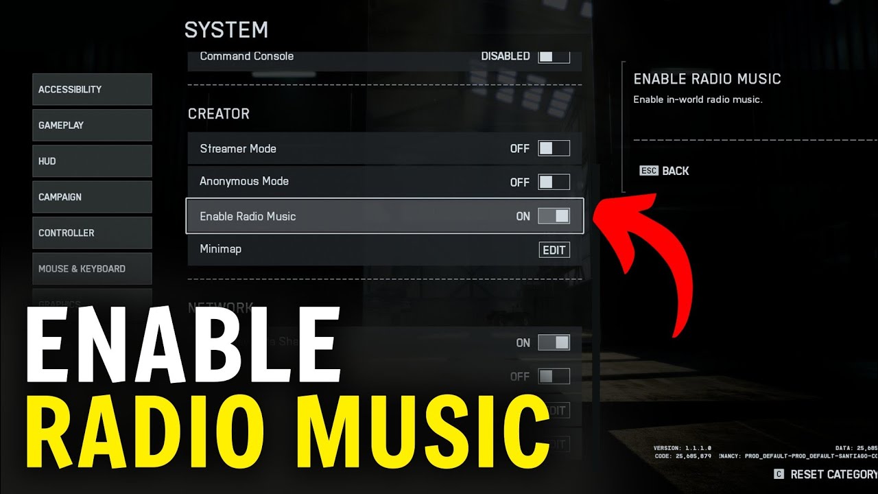 Battlefield 6: How To Enable Radio Music - YouTube