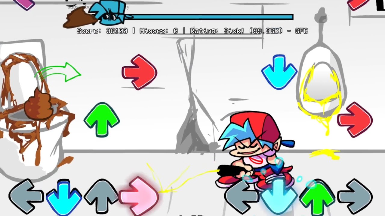 FNF - Vs ONE-SHIT - One Shit (composed by 8barriet_) (FC) - YouTube