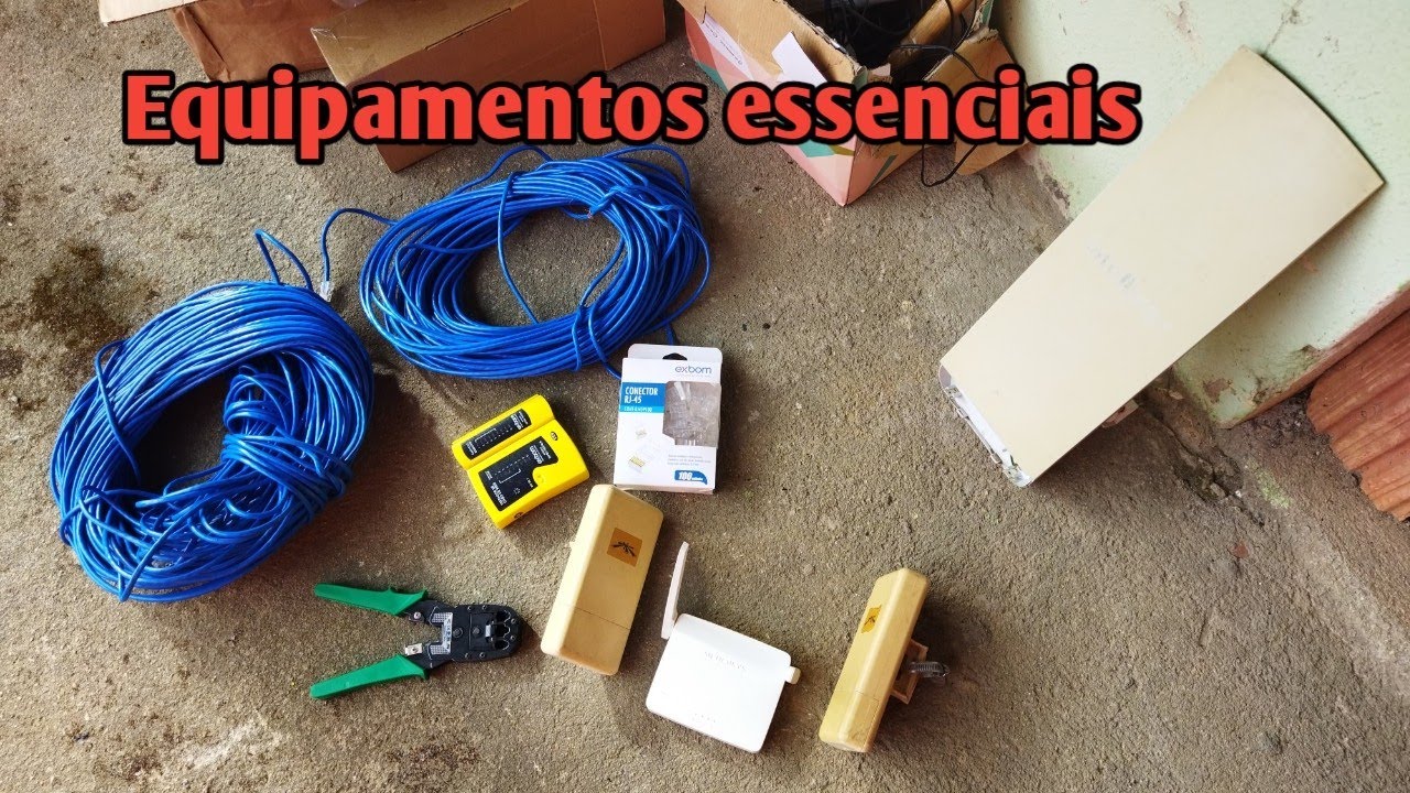 Equipamentos básicos, para iniciar um provedor de internet via rádio ...