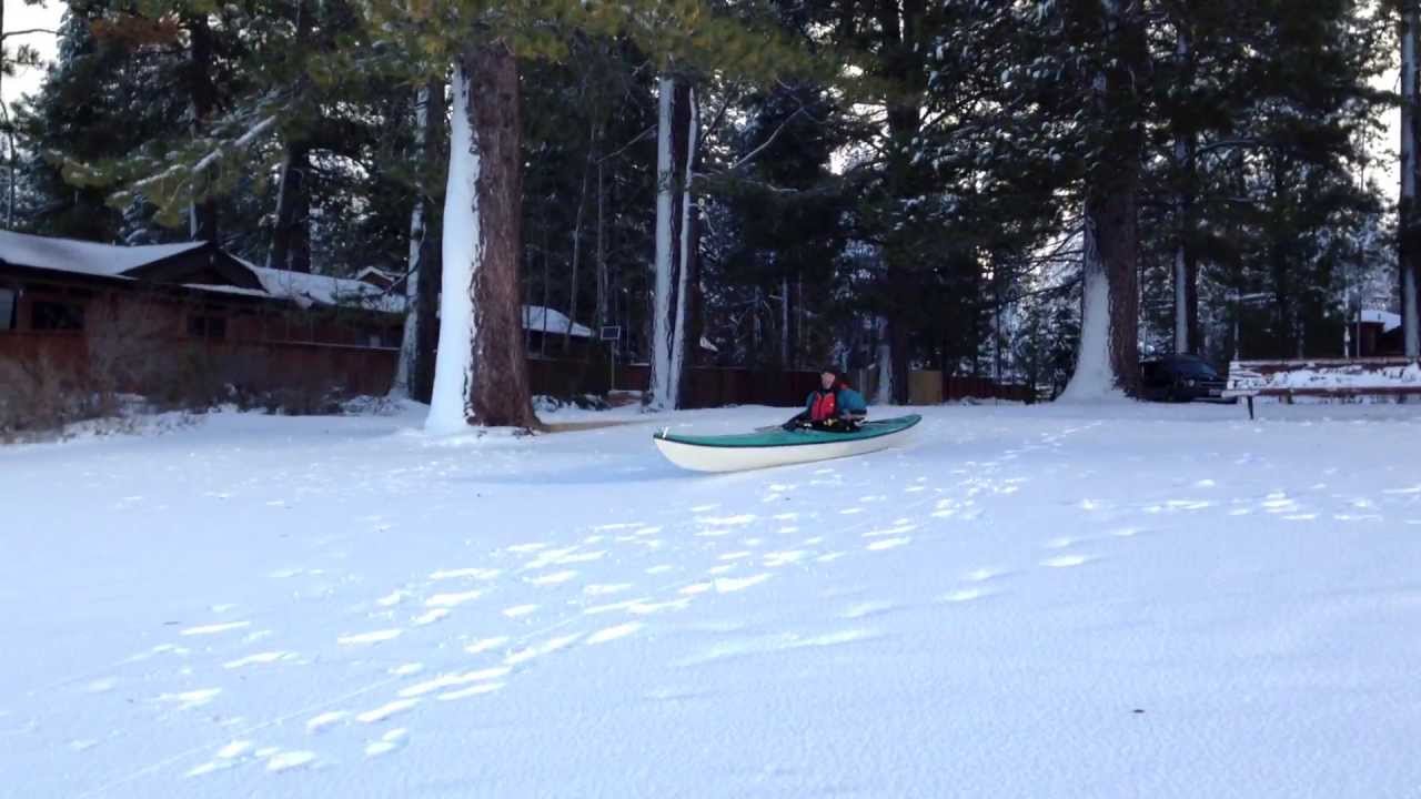 Chuck Seal Launch Dec 24,'12 Incline Beach - YouTube