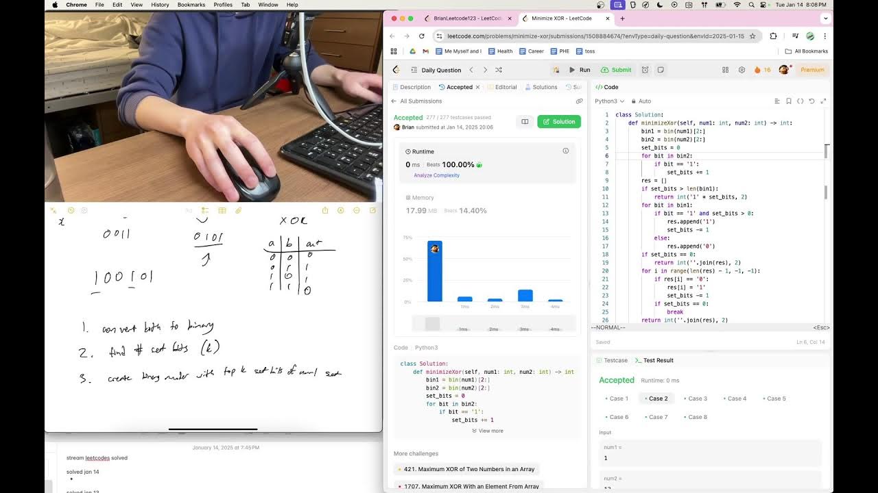 leetcode + chill, come say hi! :) - YouTube