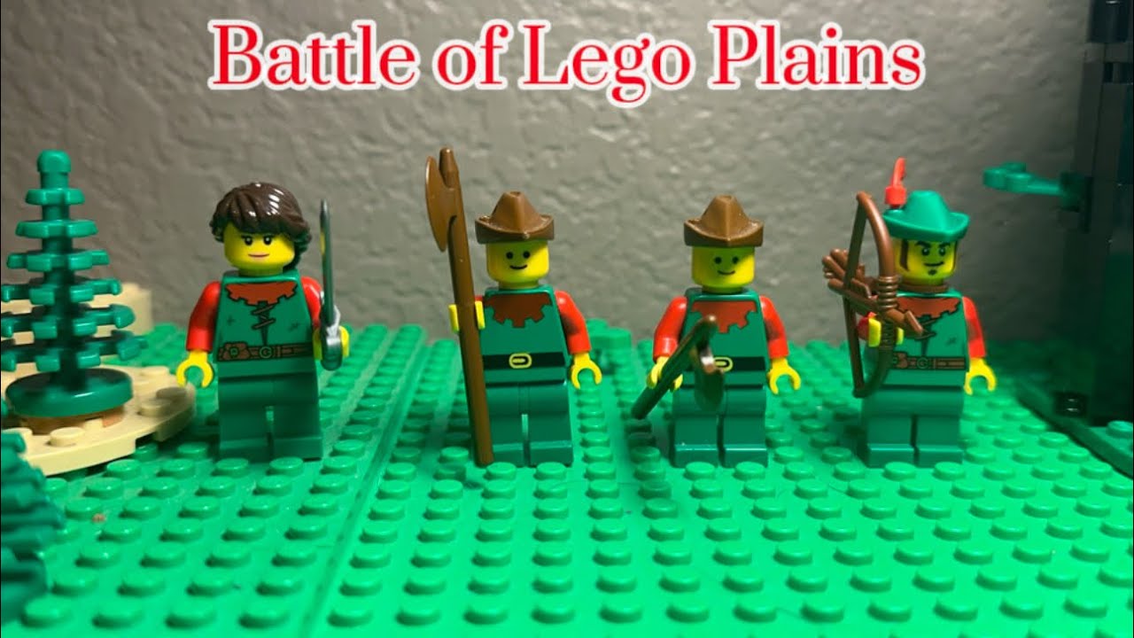 Battle of Lego plains! 🌳⚔️ Lego stop motion battle! - YouTube