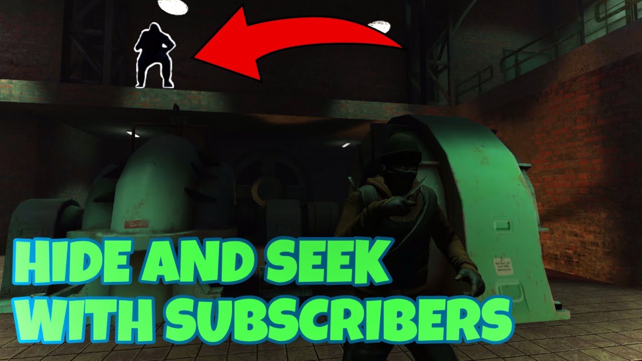 I Played Hide and Seek with my Subs | Critical Ops - YouTube