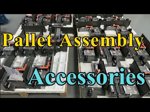 How to do pallet assembly accessories？ - YouTube