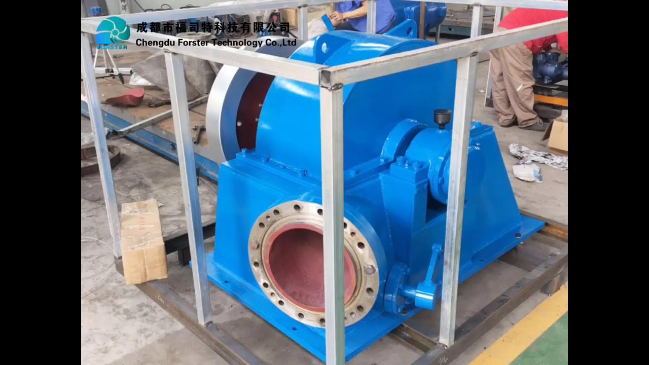 Turgo turbine - YouTube