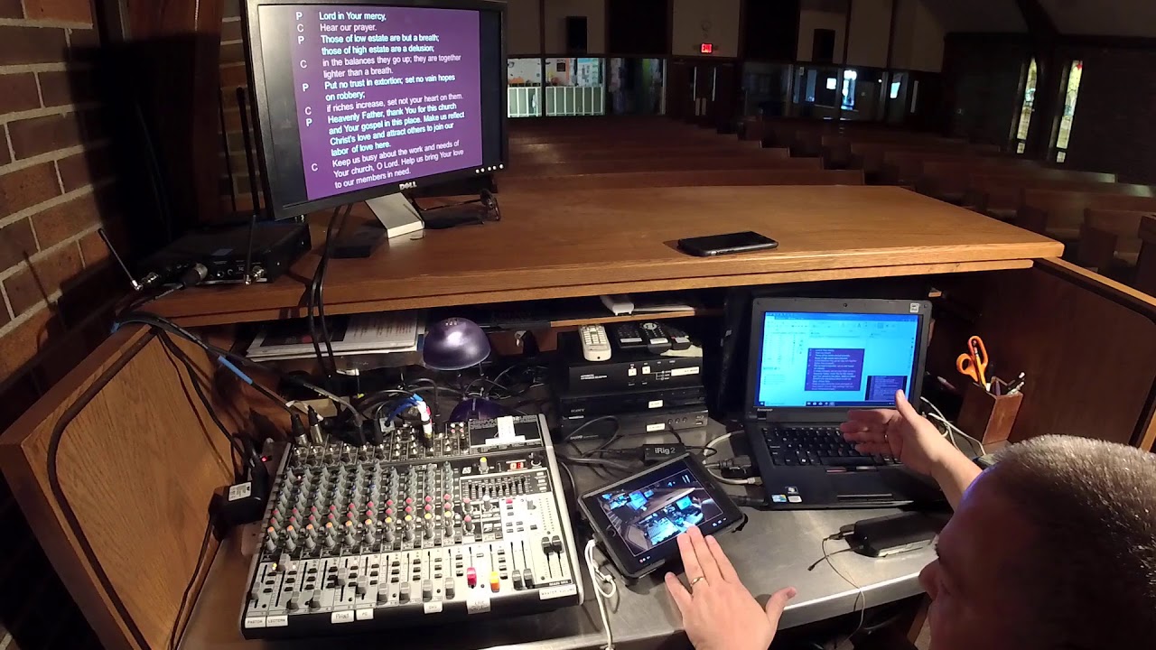 Tutorial: AV Booth Operation www.shepherdofpeacechurch.com - YouTube