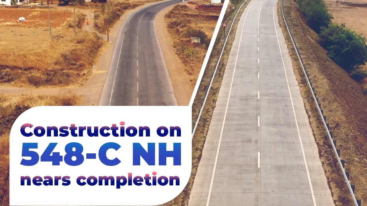 Construction on 548-C NH nears completion||MEIL - YouTube