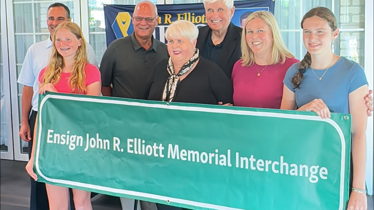Big News for the HERO Campaign Rt295/Rt42 to be Renamed Ensign John R. Elliott Memorial ...