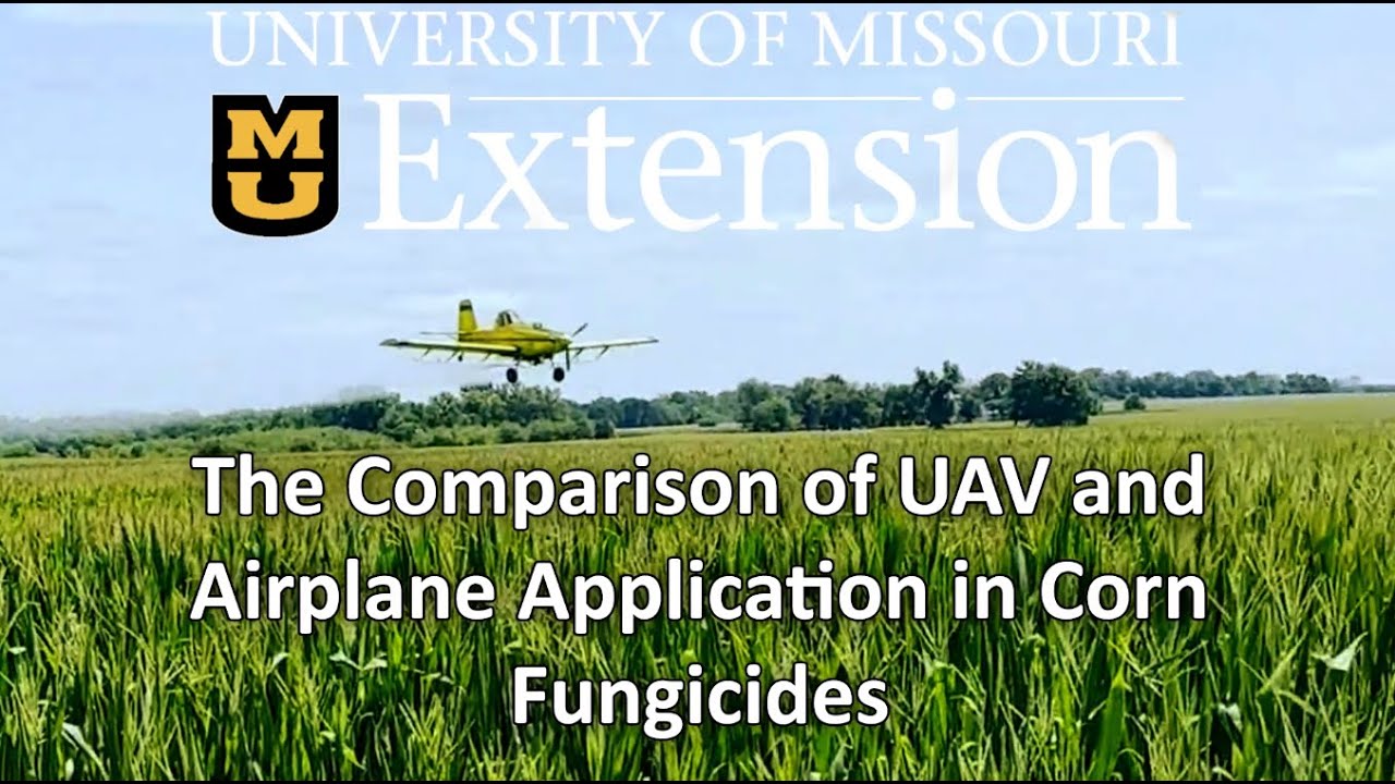 The Comparison of UAV and Airplane Application in Corn - YouTube