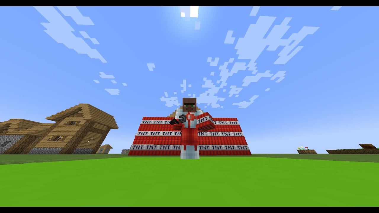 🔴Minecraft - TNT village #tnt #minecraft - YouTube