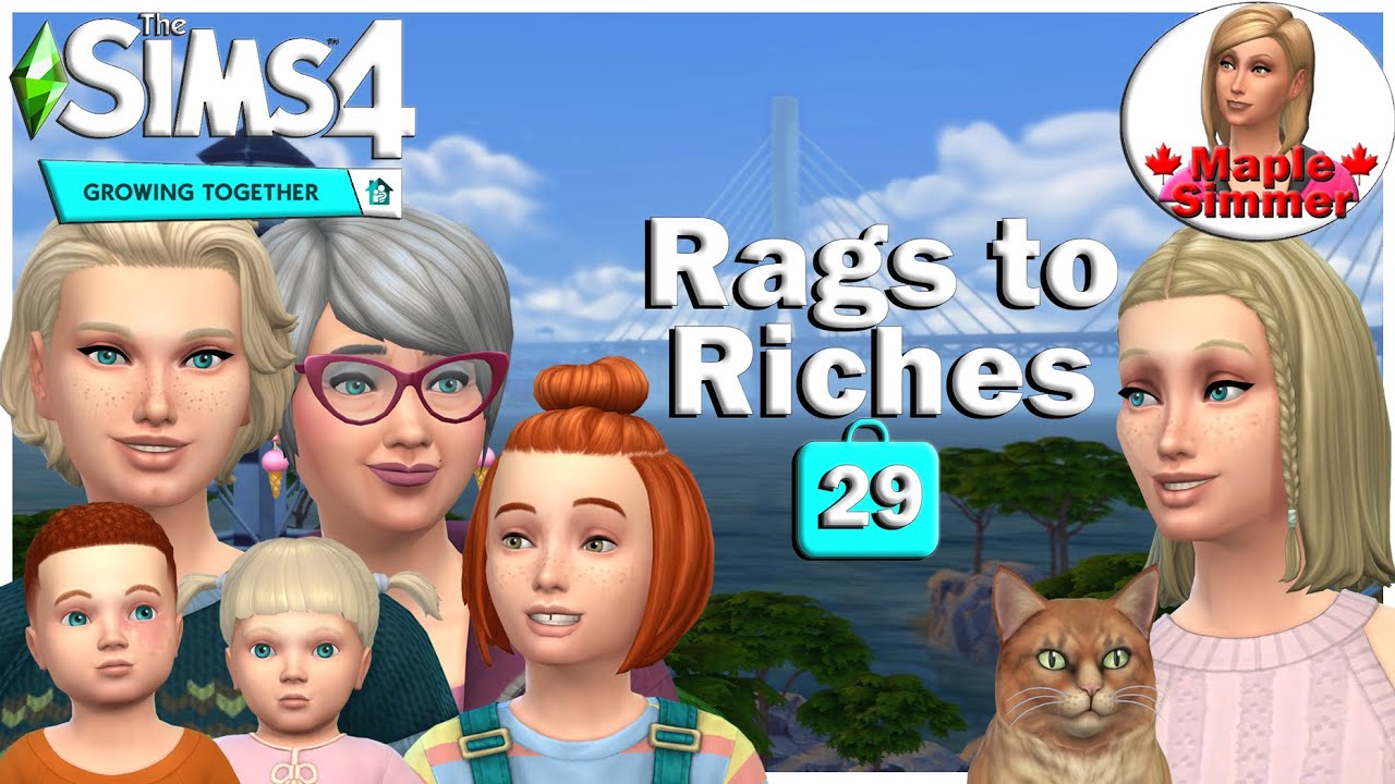 Mental Fog Pt 29: Rags to Riches: Growing Together Edition (Sims 4 ...