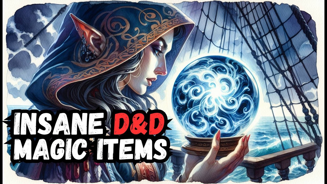 5 INSANE DND Magic Items That'll BREAK Your Game! - YouTube