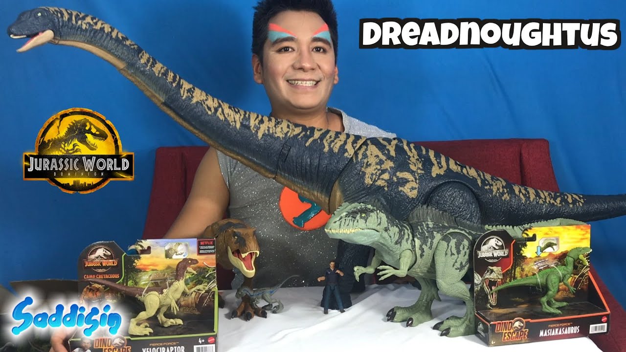 DREADNOUGHTUS figura de JURASSIC WORLD DOMINION | UNBOXING Y REVIEW ...