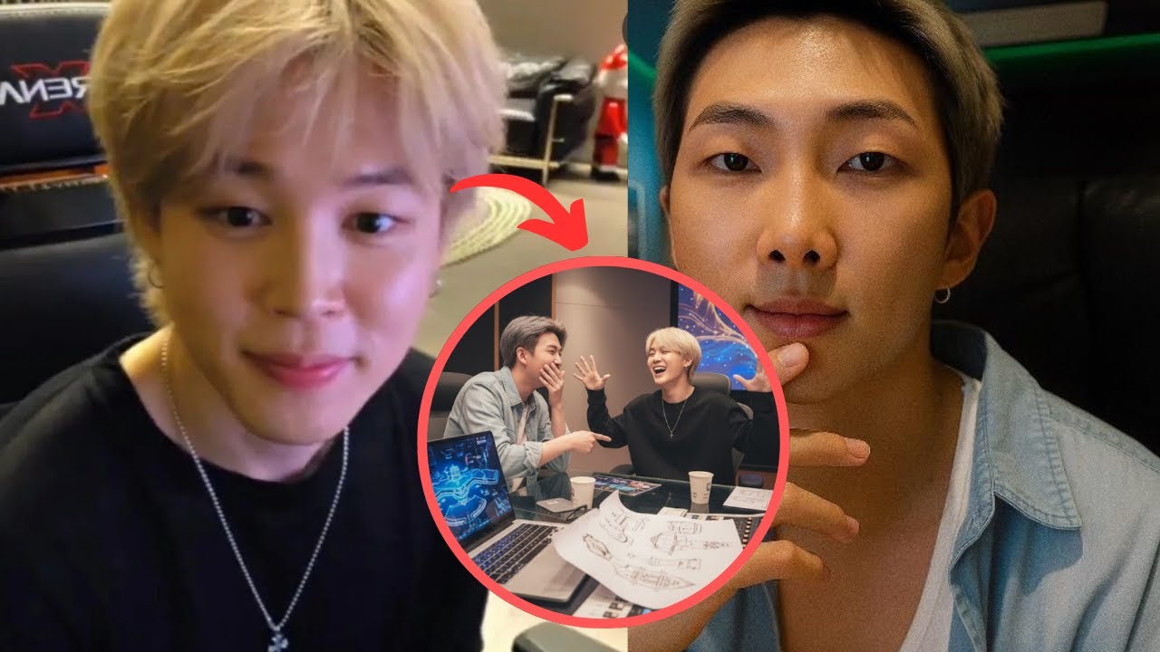 RM and Jimin Laughing Together Discussing Tour Concept, What's Really ...