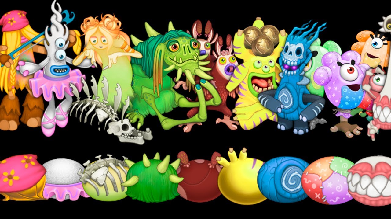 All Rare Magical Monsters - My Singing Monsters - YouTube