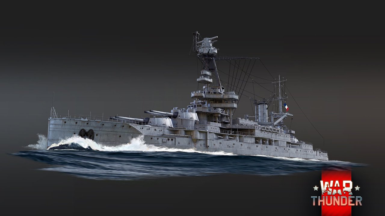 War Thunder - Upcoming Content - Lorraine 'Bretagne Class' Battleship ...