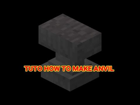 TUTO HOW TO MAKE ANVIL [ Minecraft ] - YouTube