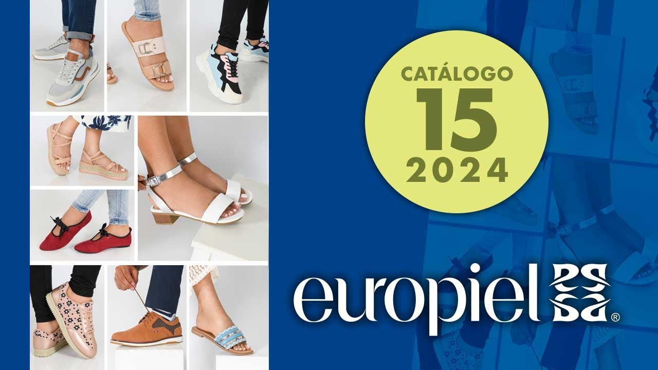 CATALOGO 15 2024 | EUROPIEL - YouTube