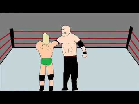 Kane One Handed Chokeslam MS Paint animation - YouTube