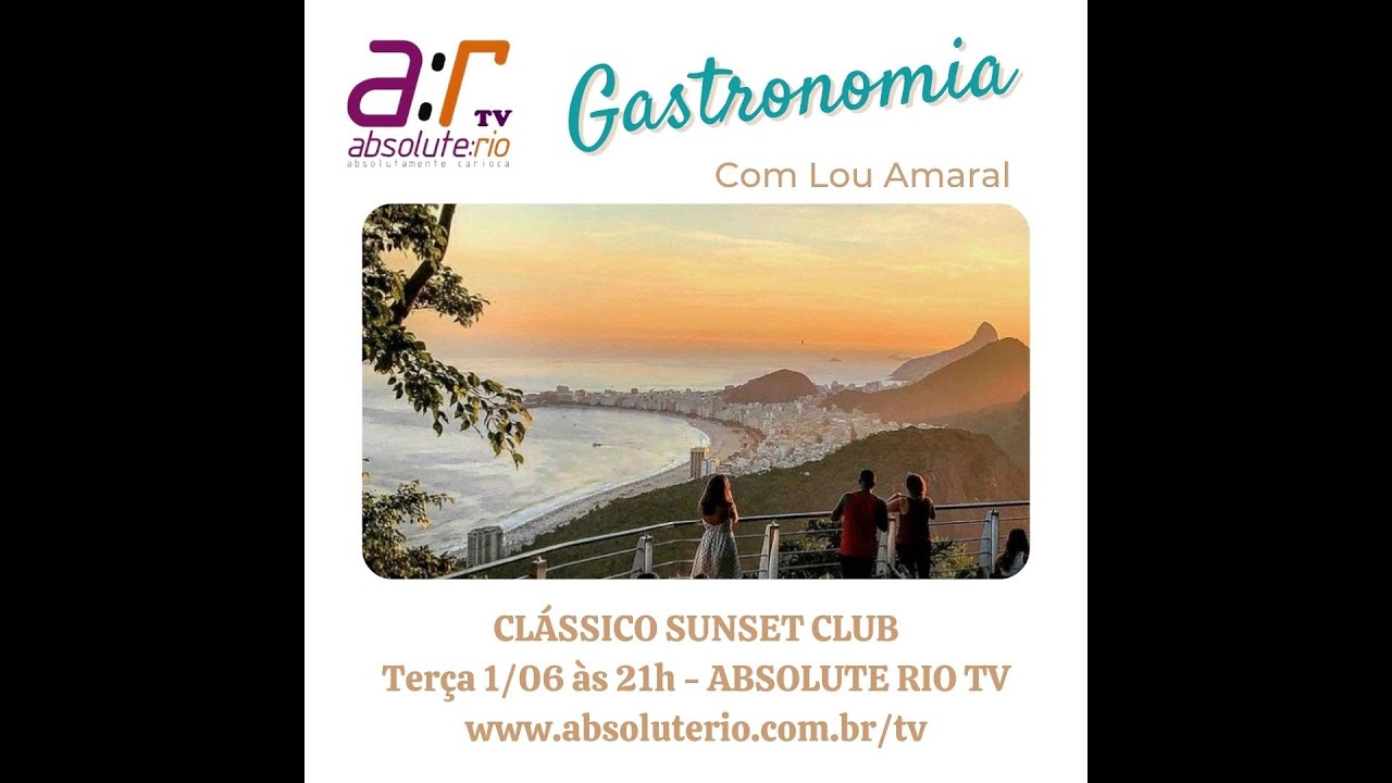 Lou Amaral apresenta o restaurante Clássico Sunset Club, localizado no ...