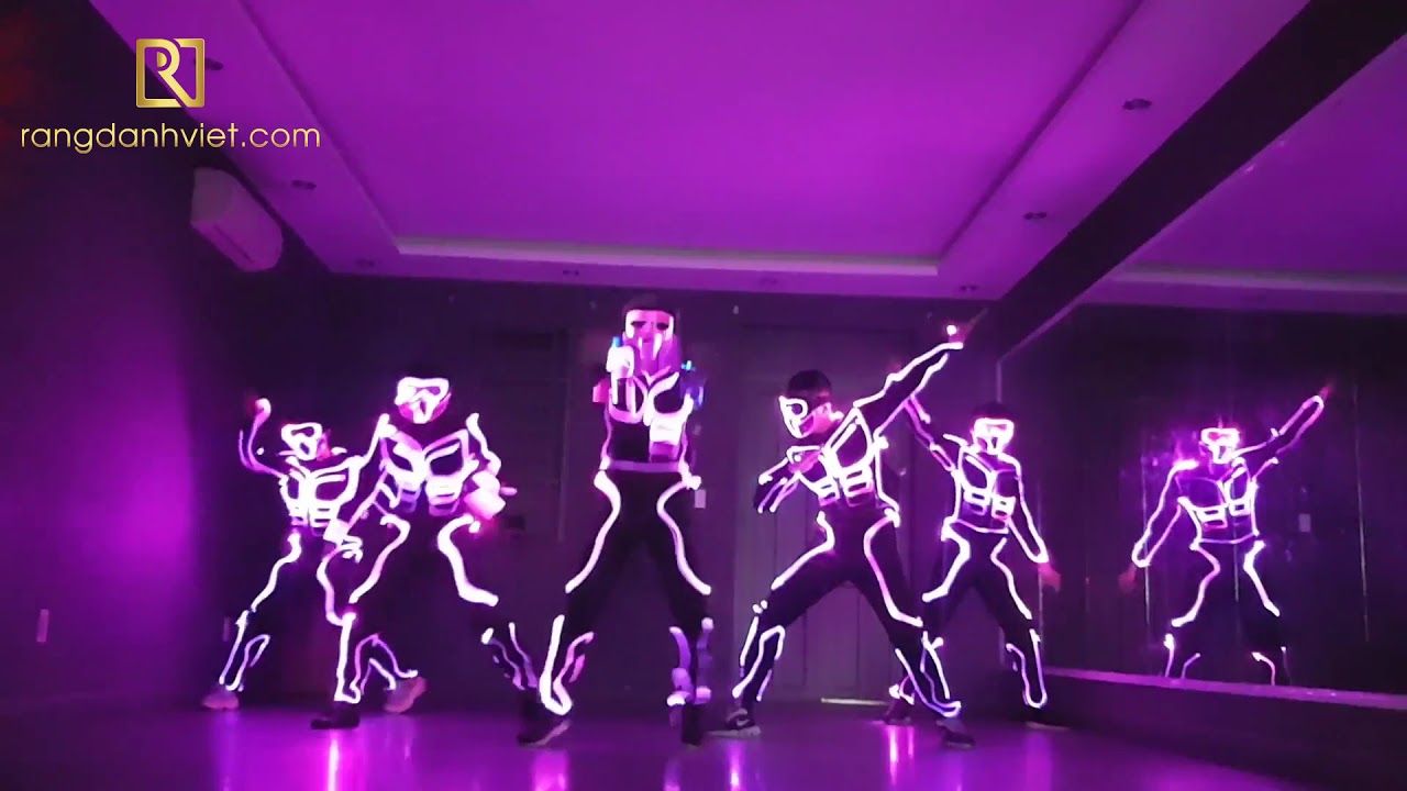[Cung Cấp Nhóm Nhảy] Tiết Mục Múa Led Dance | Rạng Danh Việt - YouTube