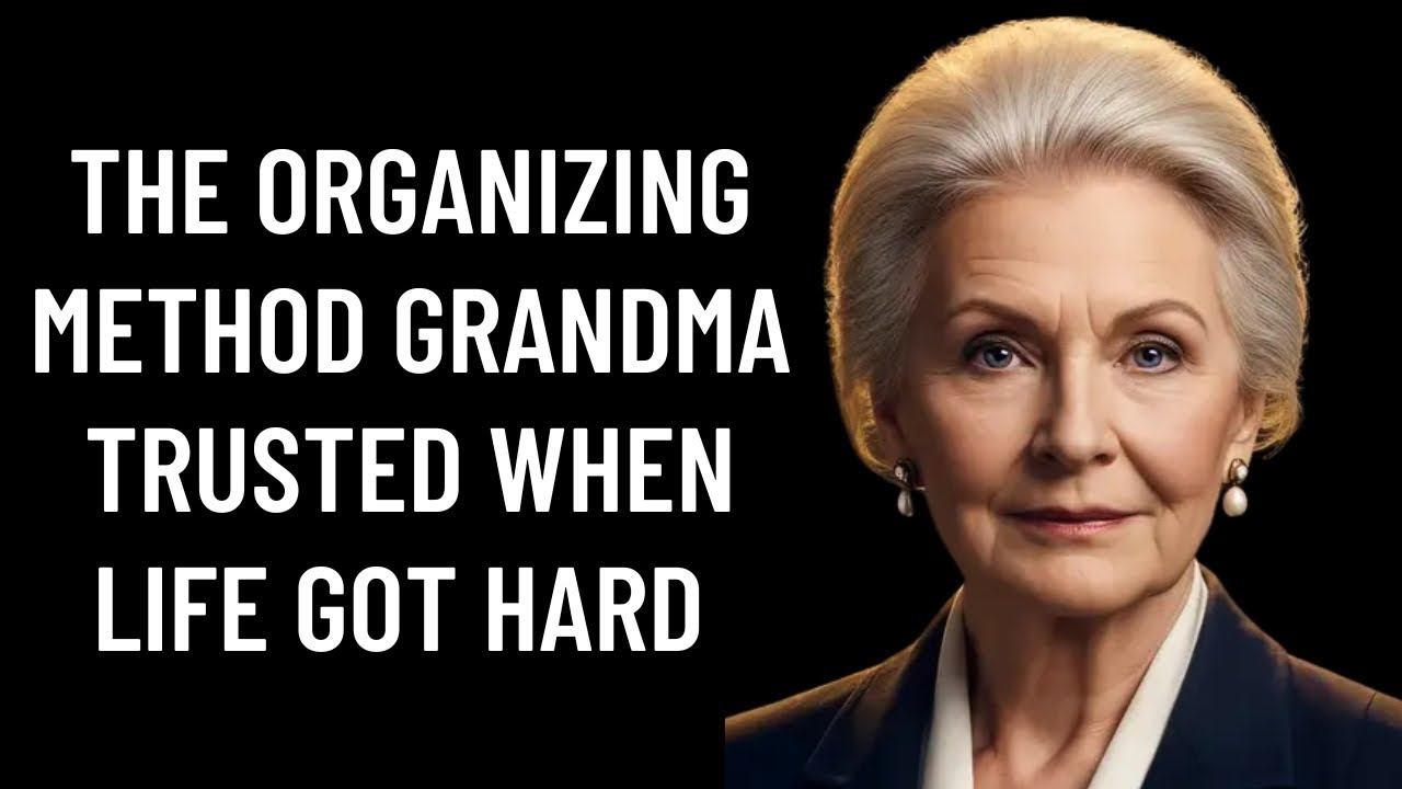 The Organizing Method Grandma Trusted When Life Got Hard — 6 Tweaks ...