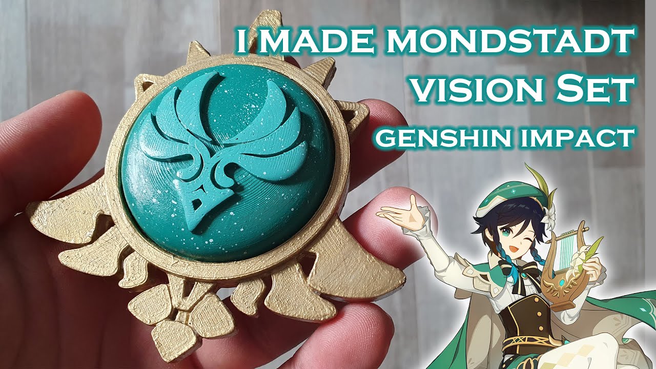 I Made Mondstadt Vision Set -- Genshin Impact - YouTube