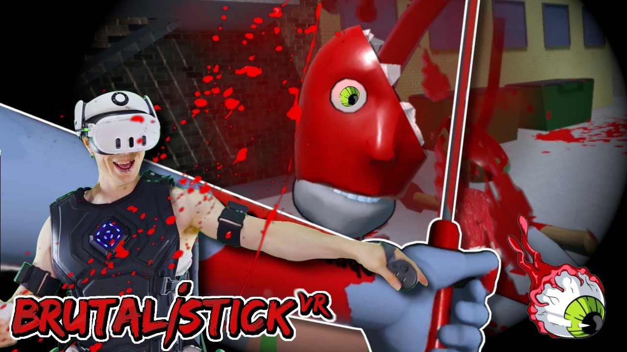 Brutalistick VR Now works with Truegear Haptics!! - YouTube