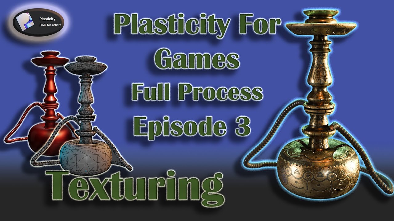 Plasticity for Games - Full Process | Episode 3 - Texturing - YouTube