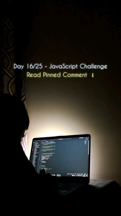 Day 16/25 - JavaScript Challenge🔥 #webdeveloper #shorts - YouTube