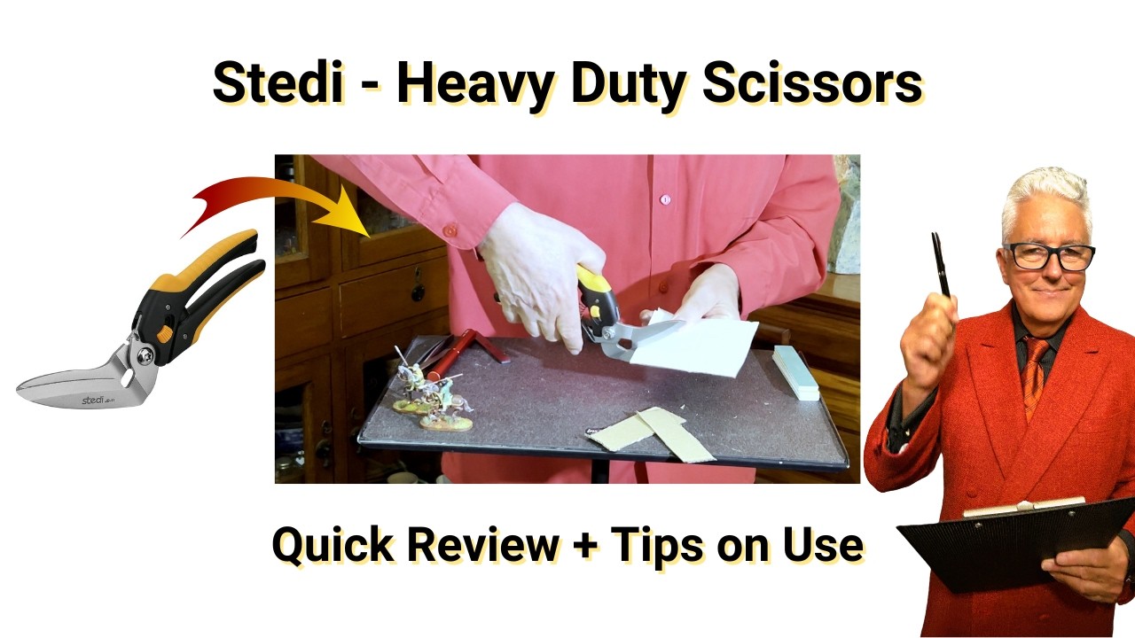 Stedi Heavy Duty Scissors - Quick Review & Features - YouTube
