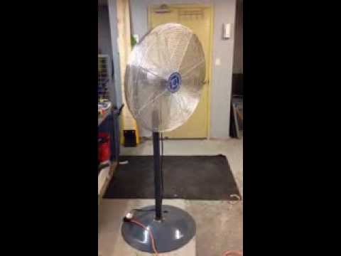 30" Marley Industrial Fan - YouTube
