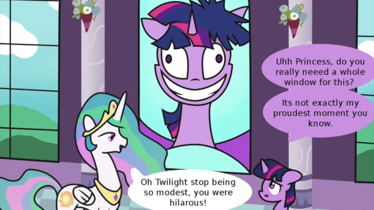 Stained Glass Windows (MLP Comic Dub) [comedy] - Gina M - YouTube