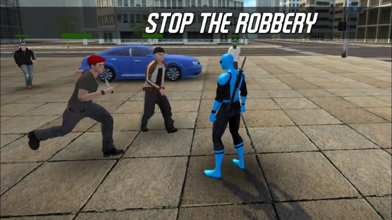 Blue Ninja | Superhero Open World Game | Blue Ninja Android | Blue ...