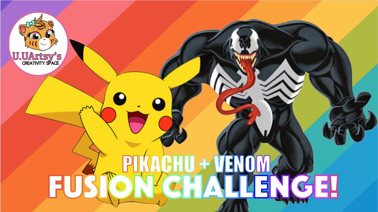 How to Draw Pikavenom (Pikachu + Venom) || Fusion Friday - YouTube
