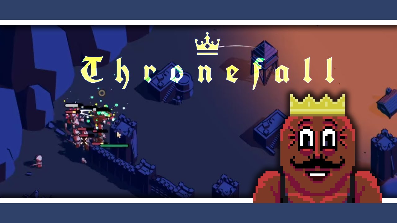 The Walls are Breached! Bean Plays Thronefall #2 - YouTube