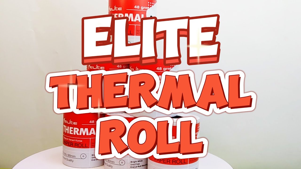 ELITE THERMAL PAPER ROLL || THERMAL PRINTER ROLL || PAPER || THERMAL ...