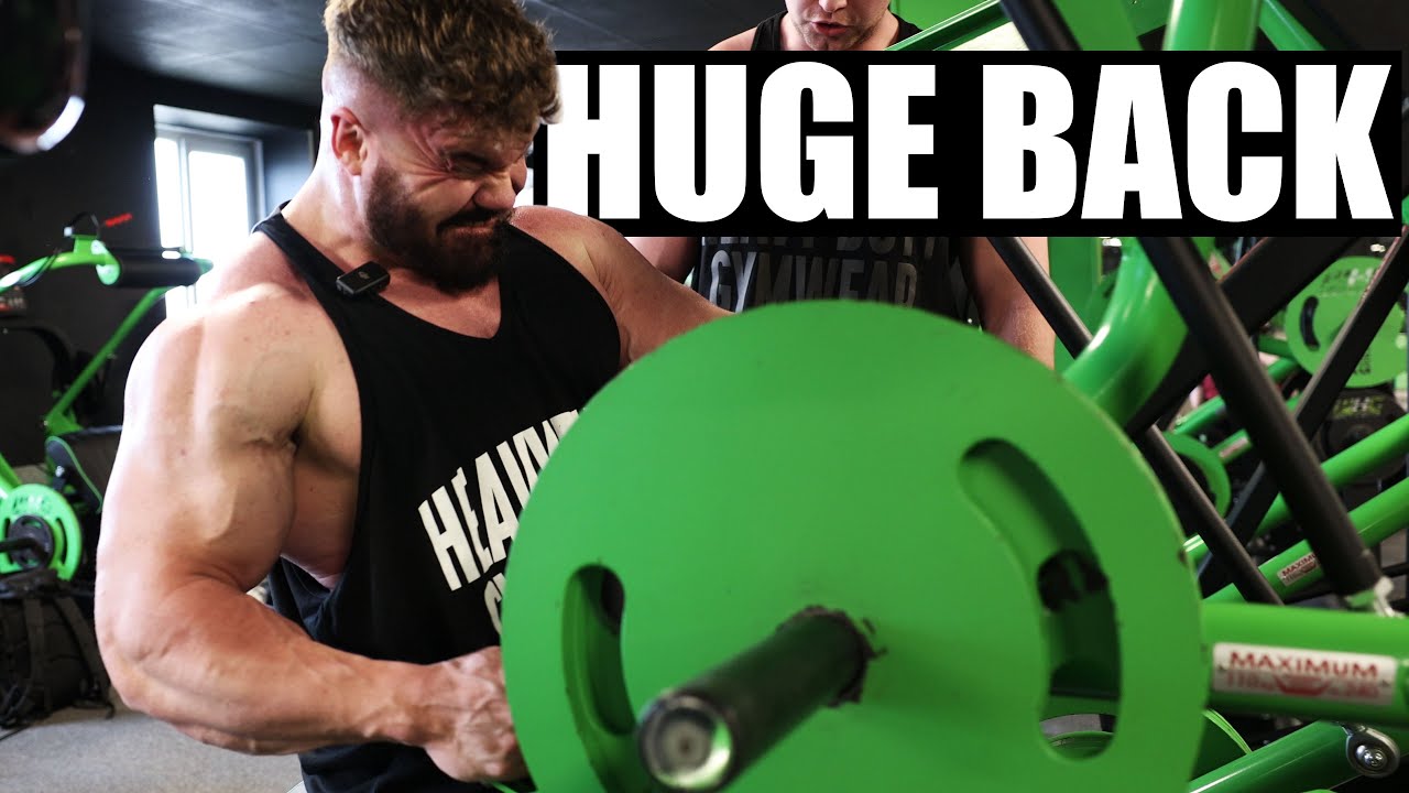 HUGE BACK WORKOUT | HEAVY DUTY GYMWEAR - YouTube